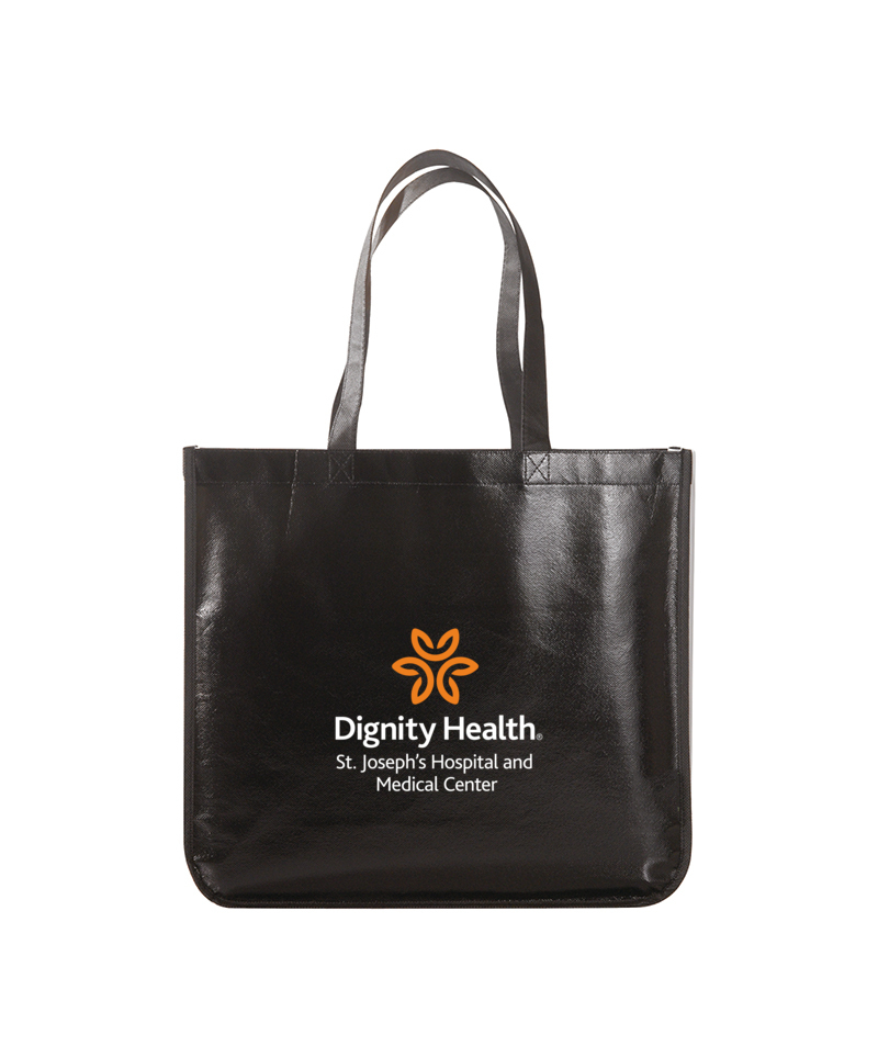 Large Laminated Non-Woven Shopper Tote